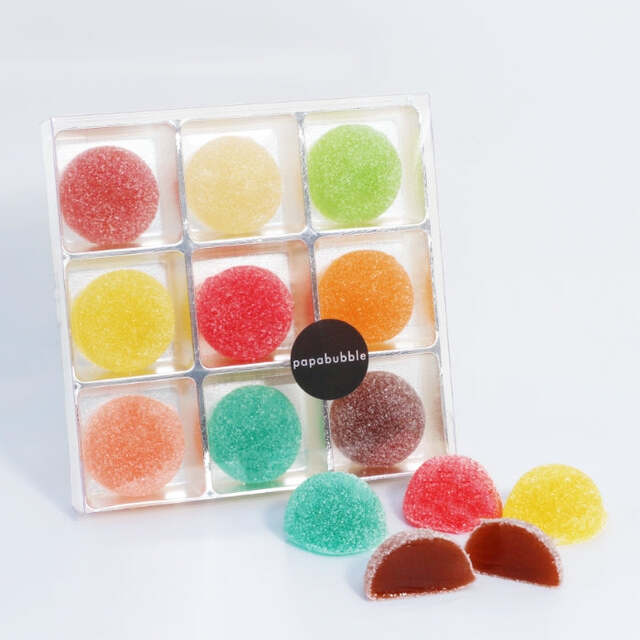 PAPABUBBLEのバブレッツ 9個入り (グミ)を贈る | カジュアルギフトのgiftee(ギフティ)