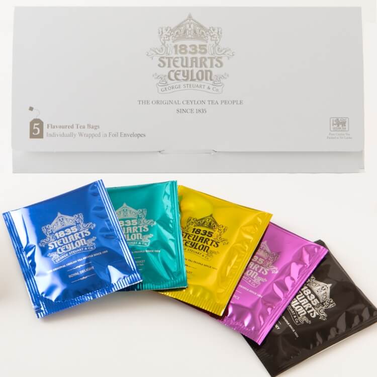 株式会社味とサイエンスのGeorge Steuart Tea アソート5袋入×1個を贈る | カジュアルギフトのgiftee(ギフティ)