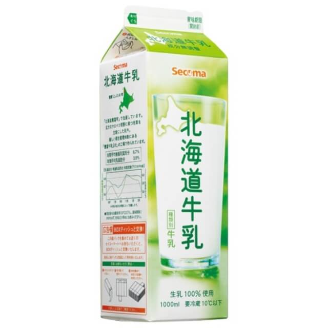 セイコーマートのSecoma 北海道牛乳 1Lを贈る | カジュアルギフトのgiftee(ギフティ)